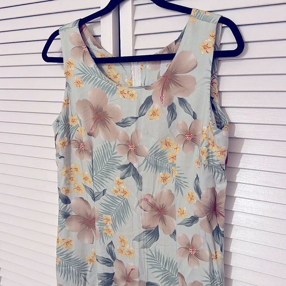 Ho Aloha | Dresses | Ho Aloha Hawaiian Dress Made In Hawaii Size L ...
